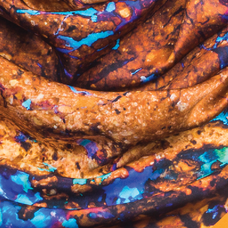 Pyxis 2 - Silk Scarf - Celestial Collections – Silk and Stone